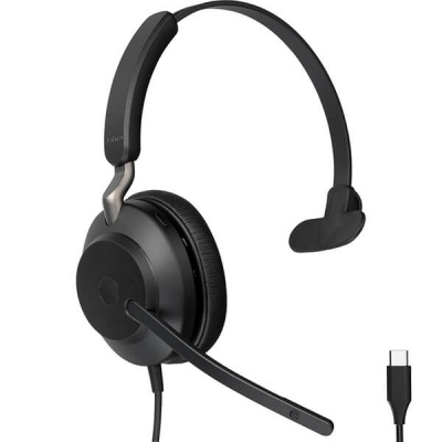 Jabra Evolve2 40 USB-C UC Mono Headset | 24089-889-899 | Headset Store