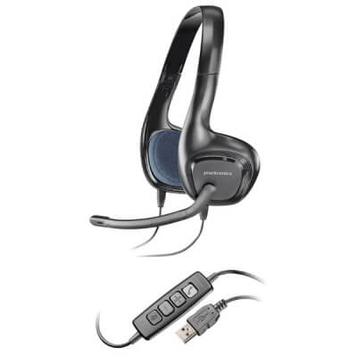 Plantronics Audio 655 Stereo USB Headset | 80935-15 | Headset Store