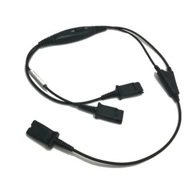 Plantronics Y-Cable Training Cable | 27019-01 | £20.99 | Headset Store