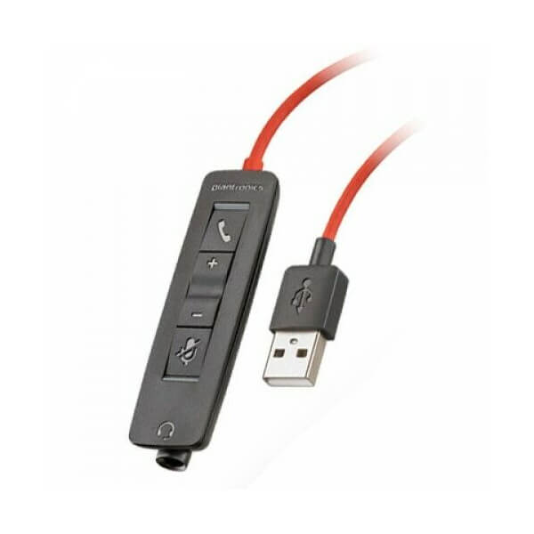 Inline Call Control USB-A Cable for Plantronics Blackwire 3215, C3225 ...