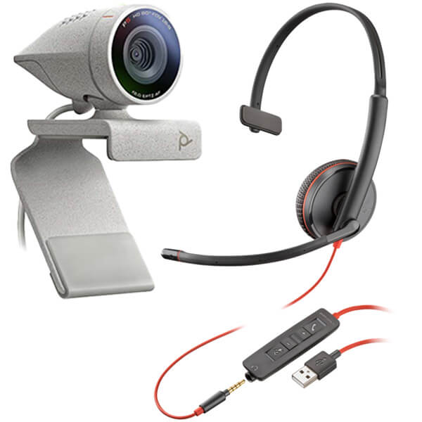 Poly Studio P5 Kit with Blackwire 3210 Headset | 2200-87120-025 ...