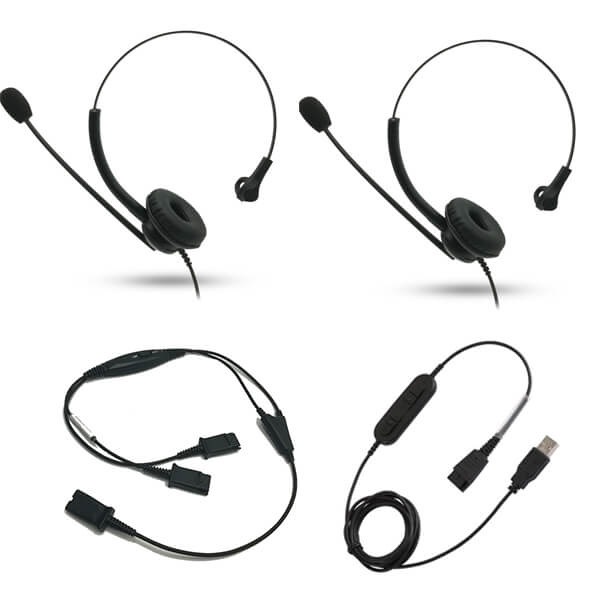 Y-Training Lead Headset Bundle (QD to USB) | Headset Store