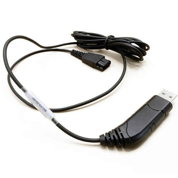 Vega BL-05NB-GN Jabra QD USB Cable | BL05NB+GN | Headset Store