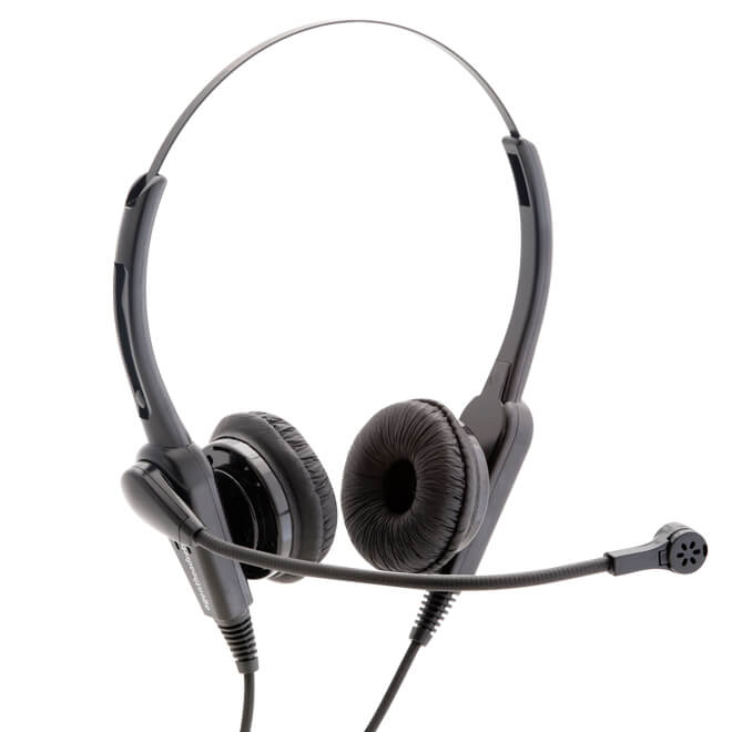 Agent 400 Duo Headset Noise Cancelling Headset | Agent AG22-0063 ...