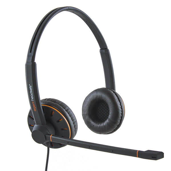 Agent AU-2 Binaural USB Noise Cancelling UC Headset | Agent AG22-0261 ...