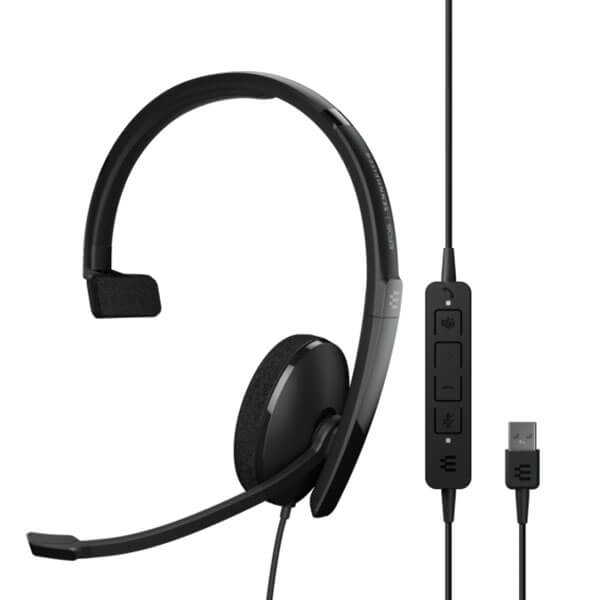 EPOS | Sennheiser ADAPT 130T USB II Headset | 1000899 | Headset Store