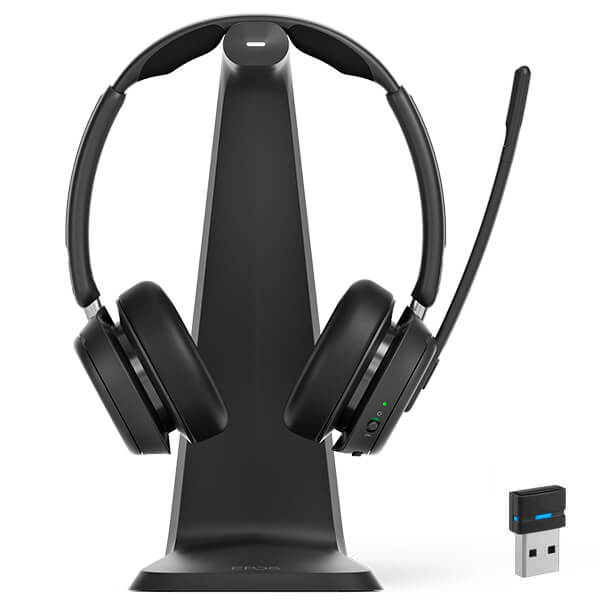 EPOS IMPACT 1061T ANC Stereo Headset and Charging Stand | 1001171 ...
