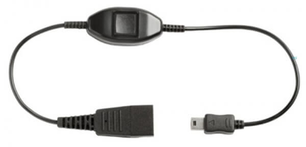 GN Jabra QD to Mini-USB Cord for Mobiles (30cm) | Headset Store