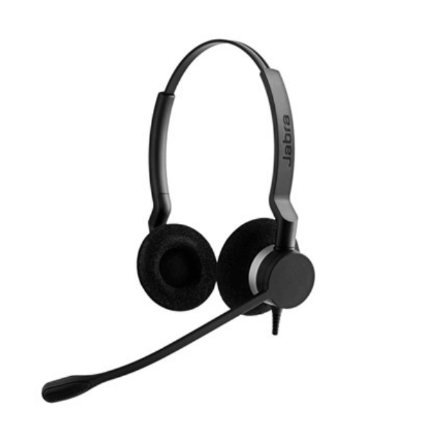 Jabra BIZ 2300 USB Duo MS Lync Corded PC Headset | Jabra 2399-823-109 ...