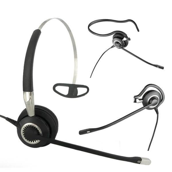 Jabra BIZ 2400 II Mono 3-in-1 Corded Headset | Jabra 2406-820-204 ...