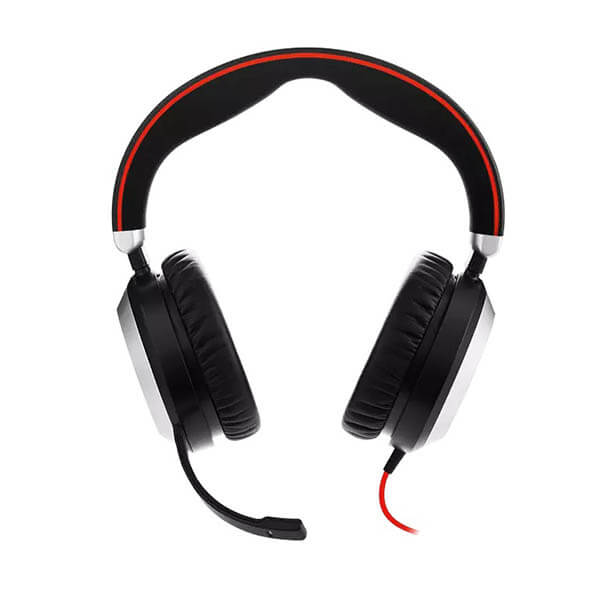 Jabra Evolve 80 UC Stereo Corded PC Headset | Jabra 7899-829-209 ...