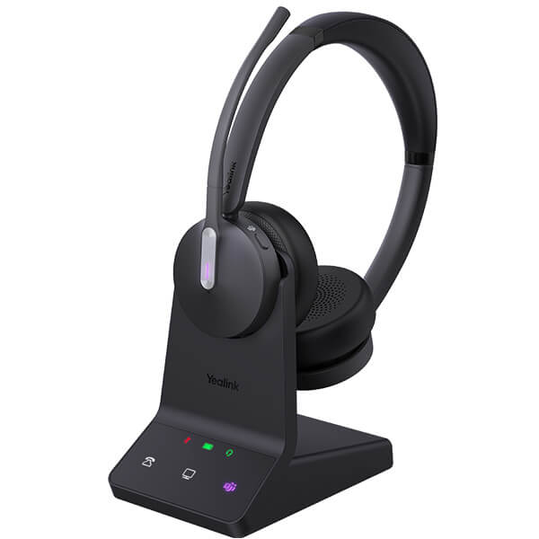Yealink WH64 Dual Teams DECT Wireless Headset | WH64 TEAMS | Headset Store
