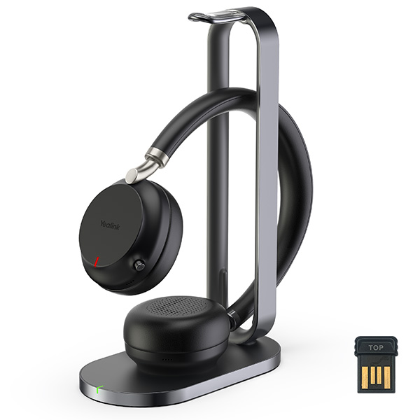 Yealink BH72 Bluetooth USB-A Headset with Charging Stand - Teams ...