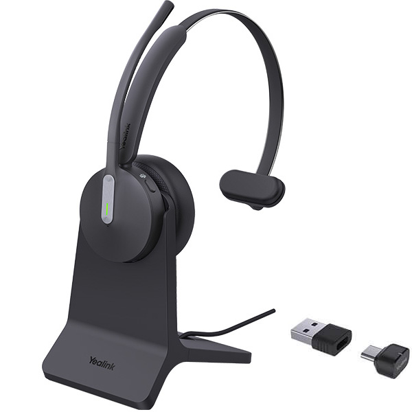 Yealink BH70 Mono Bluetooth USB-A Headset and Charging Stand - Teams ...