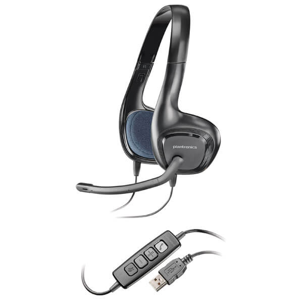 Plantronics Audio 628 USB Headset | 81960-15 | Headset Store