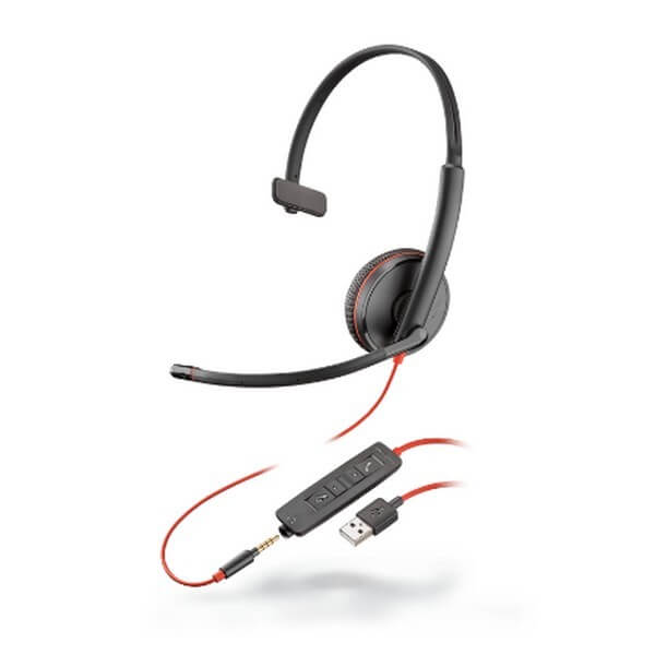 Plantronics Blackwire 3215 USB | Plantronics 209746-10, 80S05AA ...
