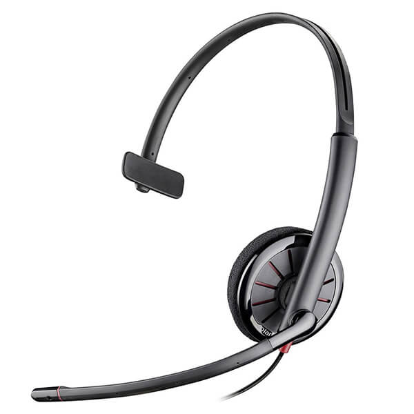 Plantronics Blackwire C215 Mono Headset | Plantronics 205203-02 ...