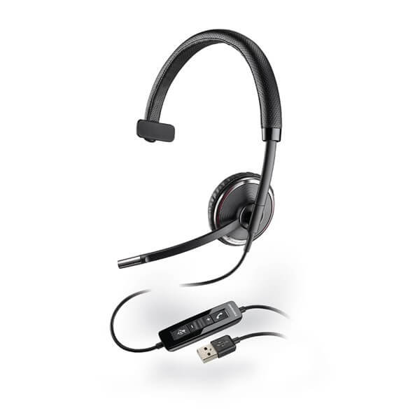 Plantronics Blackwire C510M Monaural USB Headset | Plantronics 88860-02 ...