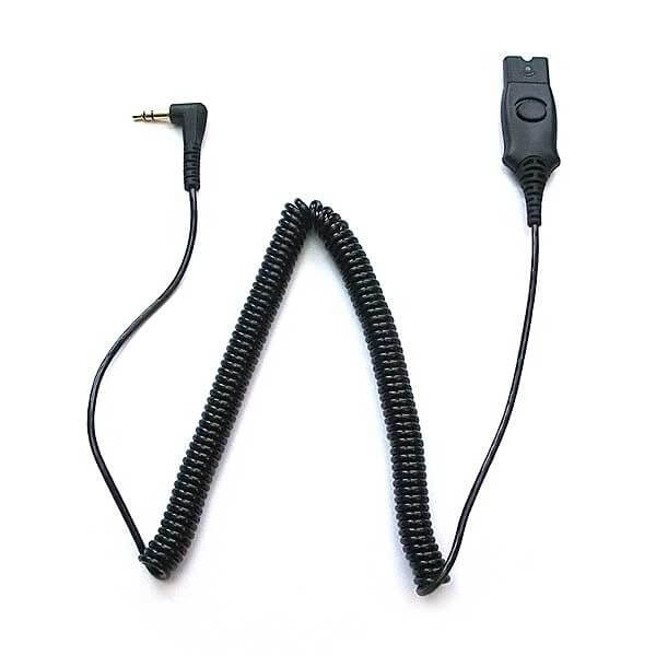 Plantronics QD/Jack 3.5 Cable for Alcatel | Headset Store