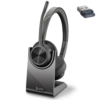 Poly Voyager Focus 2 UC Wireless Headset & Stand | 213727-01 | 77Y86AA ...