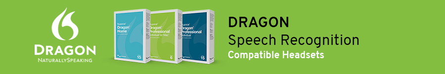 Dragon Dictate Headsets | Speech Recognition Headsets | Headset Store